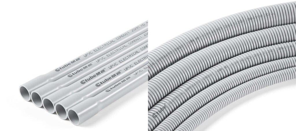Rigid PVC Conduit Vs. Flexible PVC Conduit, Comparison Guide